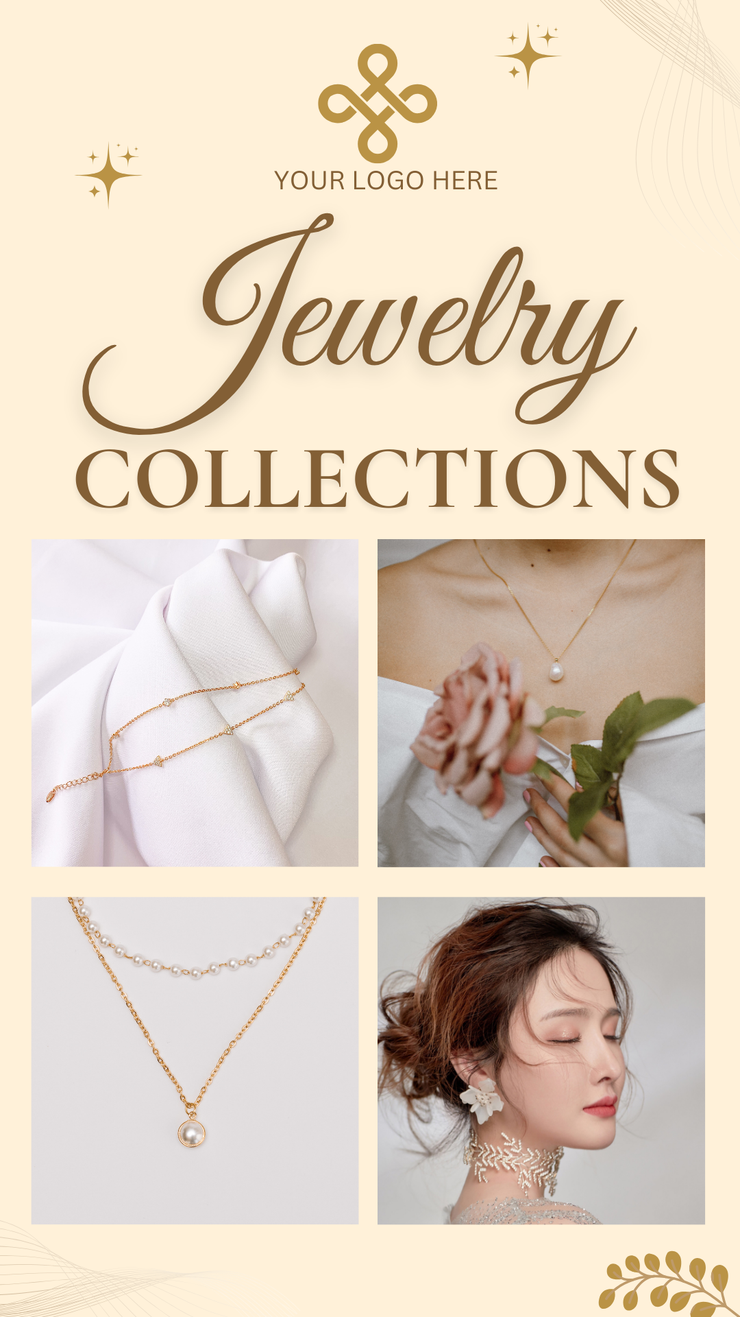 Customizable Jewelry Reels Canva Template for Facebook and Instagram ...